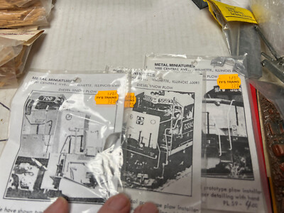 HO Metal Minatures PL56,PL 59 and PL-61 Diesel Snow Plow NIP | eBay