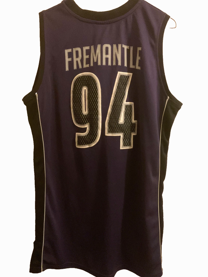 FREMANTLE DOCKERS BASKETBALL JERSEY singlet guernsey #94 SIZE L | eBay ...