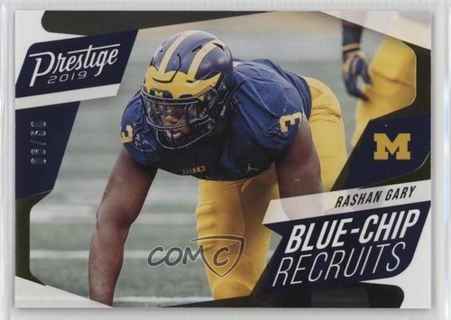 2019 Prestige Blue Chip Recruits Xtra Points Gold /50 Rashan Gary ...