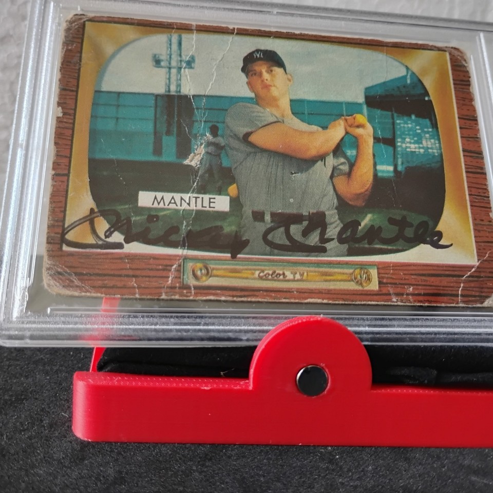 1955 Bowman #202 Mickey Mantle Auto PSA DNA Authentic Autograph | eBay