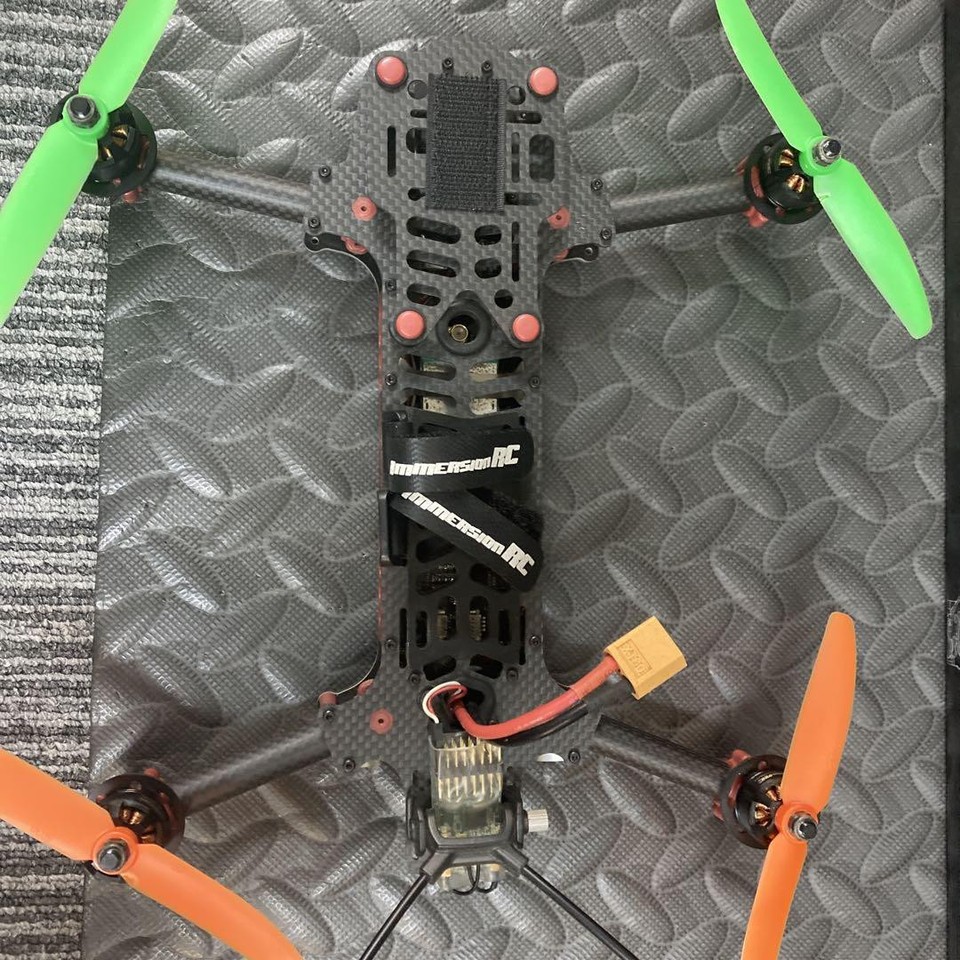 Vortex 250 Drone Fat Shark Racing Quadcopter With Hd Camera Fpv Goggles ...