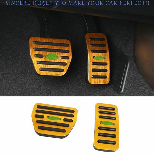 For Nissan Armada Patrol 2017-2024 Gold Alloy Brake Accelerator Pedal ...