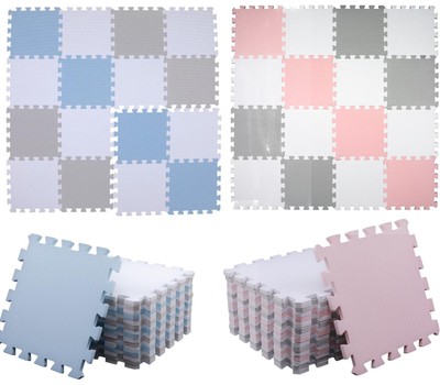 Interlocking Soft foam Play Mats For Children Baby Play Room Garden ...