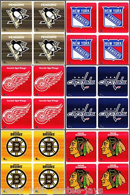 Ice Hockey Stickers - NHL Stickers - Assorted Teams - Sports Stickers ...