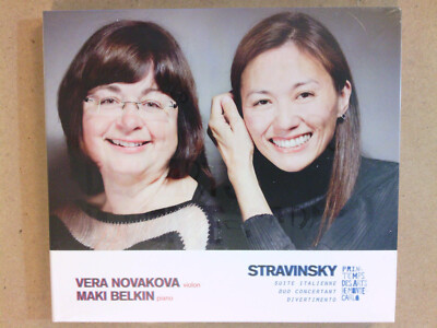 CD / Stravinsky/Suite Italian/ Vera Novakova & Maki Belkin / New Cello ...