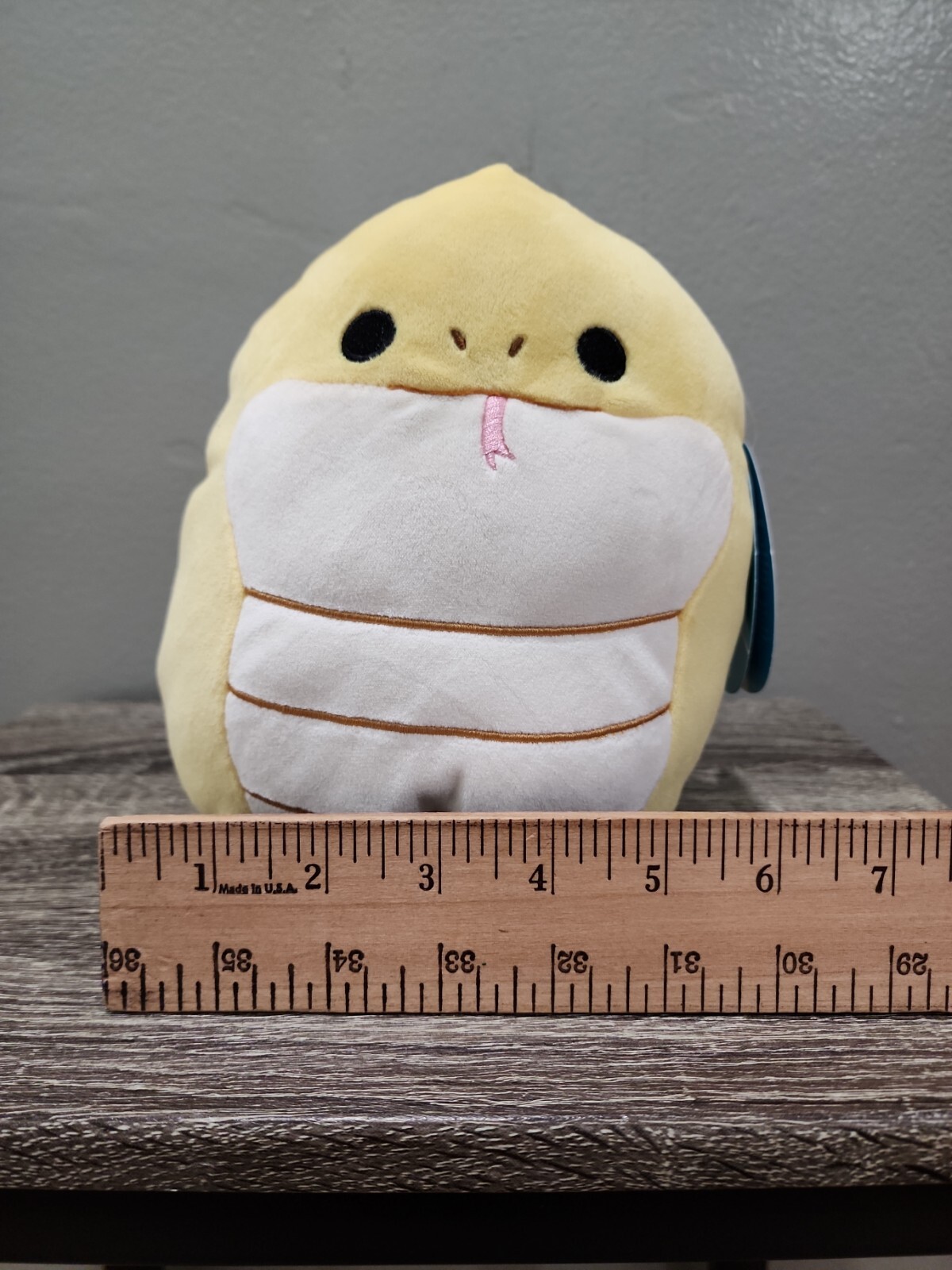 NEW SQUISHMALLOW PLUSH PLEYTON THE YELLOW SNAKE SQUISHMALLOW 7.5 ...