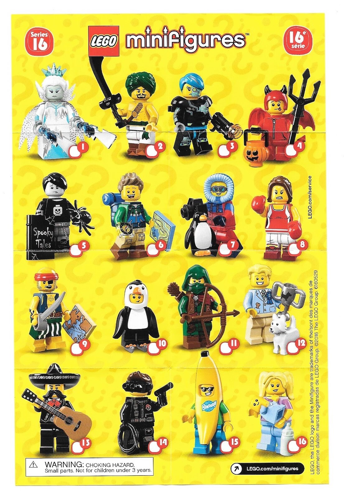 LEGO MINIFIGURES SERIES 16 71013 - Full Set - New - Free P&P!! | eBay UK