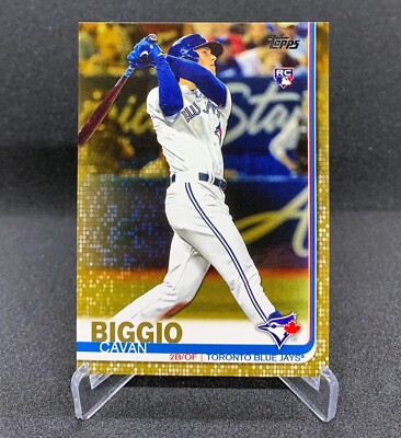 2019 Topps Update Cavan Biggio Gold Parallel /2019 Rookie RC #US39 Blue ...