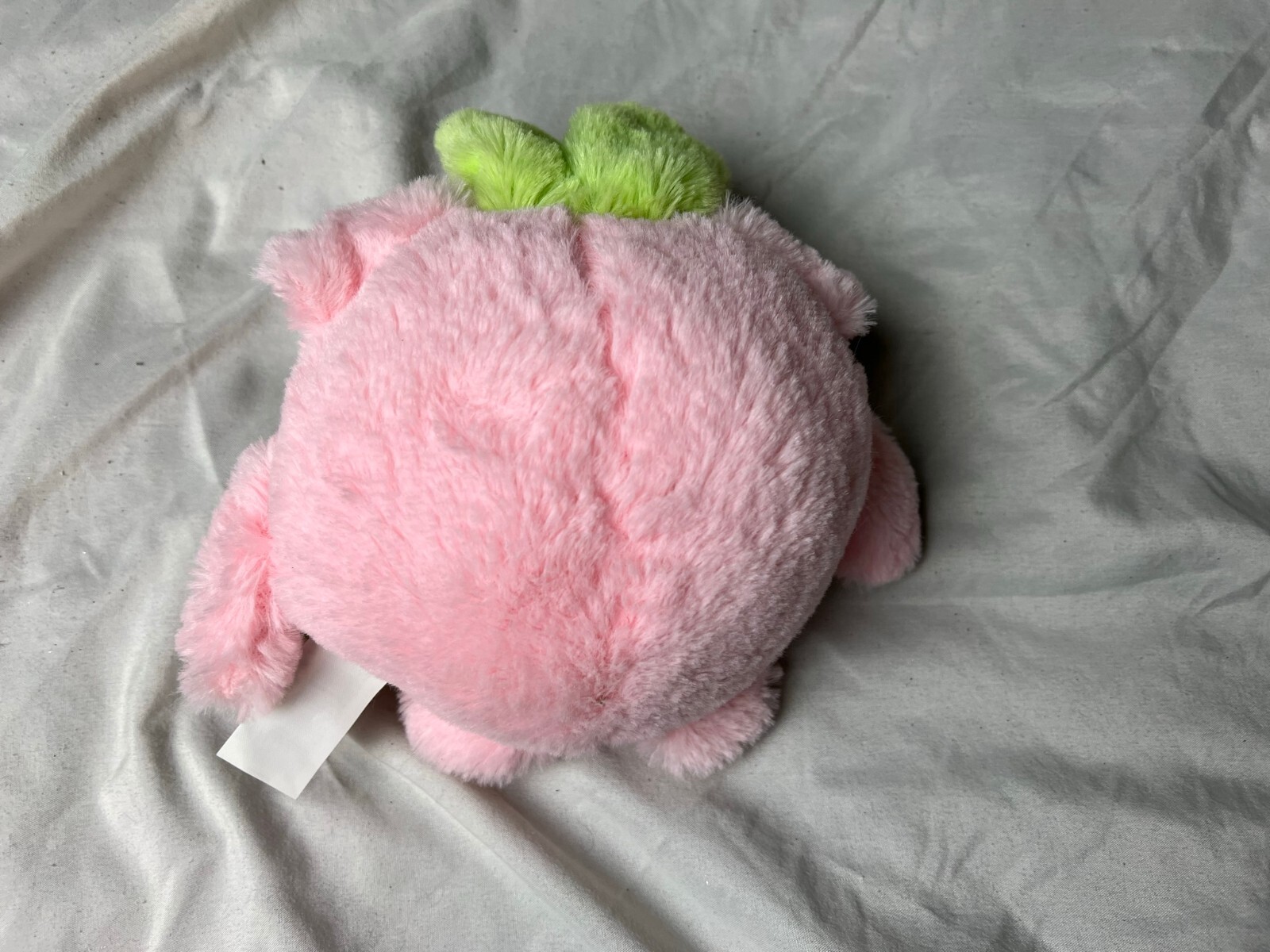 Hugfun Round Pig Plush Stuffed Animal Toy Pink Green Bunny Ears Easter ...