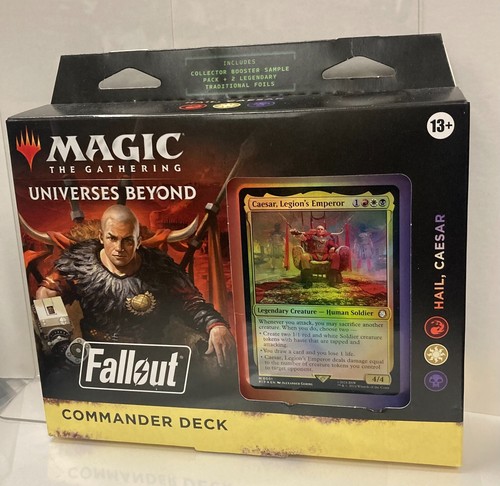 MAGIC: THE GATHERING: FALLOUT: HAIL, CAESAR COMMANDER DECK NEW | eBay