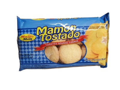 Magic Melt Mamon Tostado (Toasted Chiffon Cake) philippine biscuit | eBay