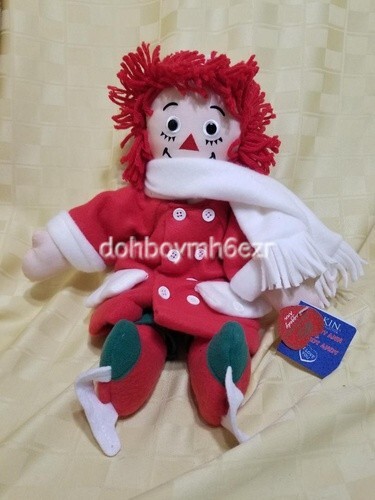 Vintage Dakin Raggedy Ann Christmas 85th Birthday Plush Doll 16" | eBay