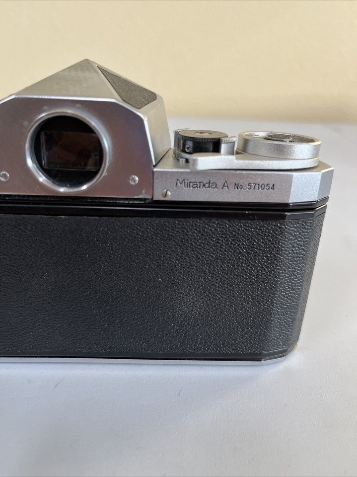 Rare MIRANDA “A” CAMERA W/Soligor Miranda 50mm Lens TESTED&WORKING | eBay
