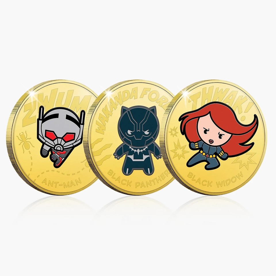 Marvels Avengers Complete Collection Coin Folder - Limited Edition Coin ...