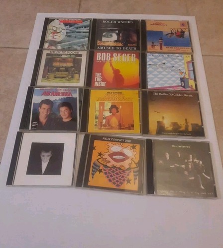 70's & 80's CD LOT Of 12 Roger Waters, Dobbins, Peter Gabriel ...