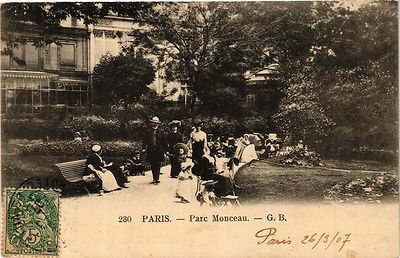CPA PARIS 8e Parc Monceau (258663) | eBay