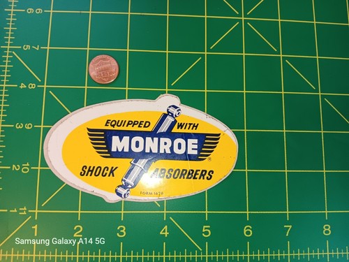 MONROE VINTAGE Sticker / Decal ORIGINAL OLD STOCK | eBay