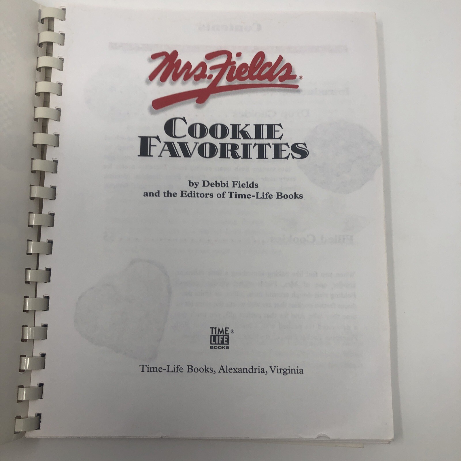 Mrs. Fields Cookie Favorites - Plastic Comb By Debbi Fields - GOOD | eBay
