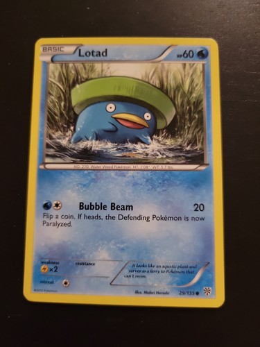 Pokemon TCG Card 2012 Plasma Storm - Lotad 29/135 | eBay