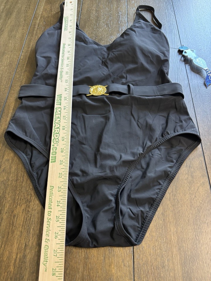 SKINNY DIPPERS MIRACLESUIT BLACK SIMBA LUCKY CHARM ONE PIECE SWIMSUIT ...