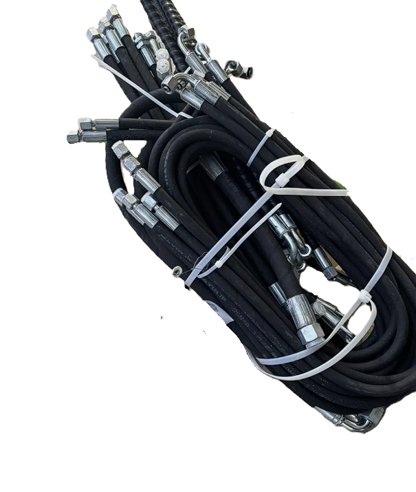 Mini Excavator Hydraulic Hoses Set Compact Track Loader Digger | eBay