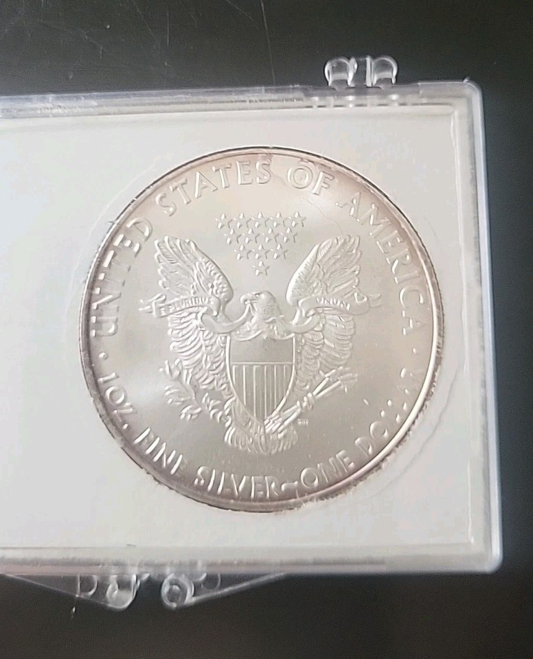 Silver Troy Oz 2009 American Silver Eagle .99 Start 1 Oz 999 Silver ...