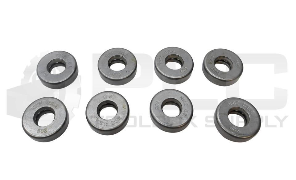 NEW BOX OF 8 NICE 603 THRUST BEARING 1/2" ID 1-1/4" OD *READ* | eBay