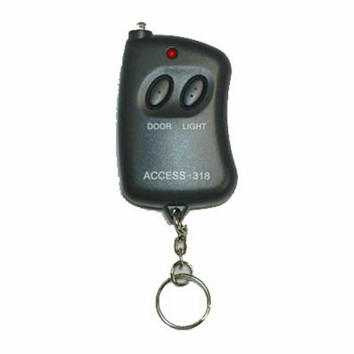 2 Access 318 Mini Keychain Garage Door Opener 9 Digit Pin Key Fob ...