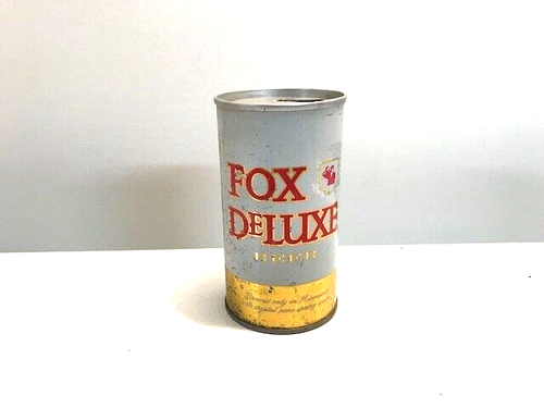 Fox Deluxe beer can | eBay
