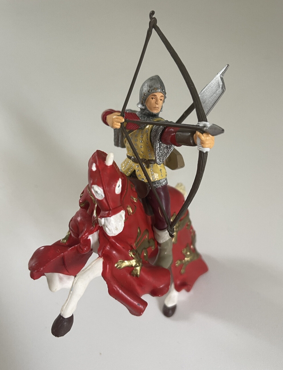 Papo Bowman 39384 Archer 2003 & Papo 2005 King Richard’s Red Knight ...