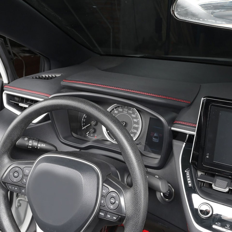 2m Red Line Car Dashboard Door Strip Decor Molding Trim Accessories ...