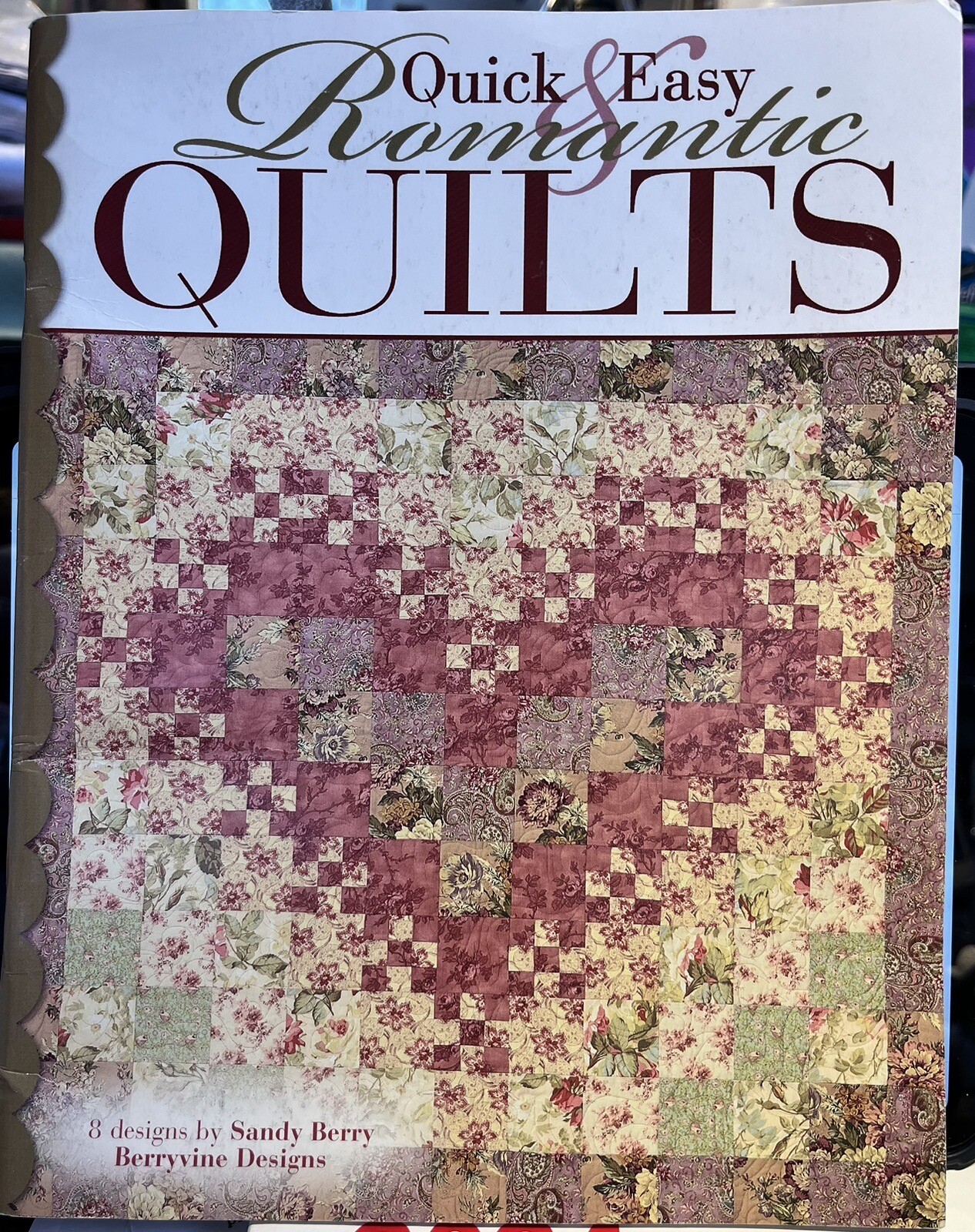 *OOP/Looks NEW* Quick & Easy Romantic QUILTS 8 Designs By Sandy Berry ...