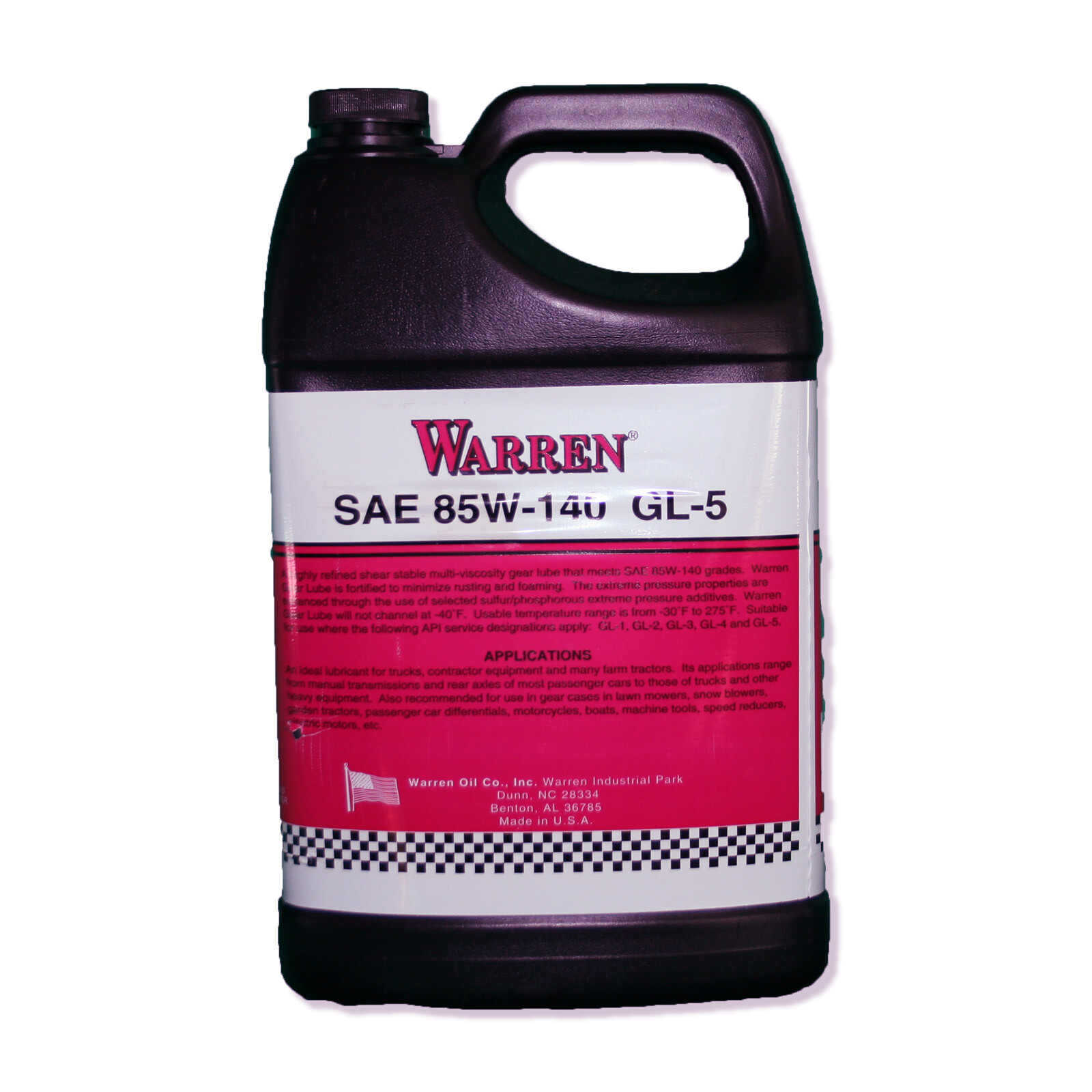 (1 Gallon) Warren Gear Lubricant High Performance SEA 85W-140 GL-5 | eBay