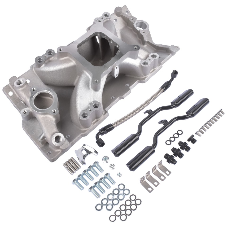 4150 EFI Single Plane Fuel Injection Intake Manifold 300-260 For Chevy ...