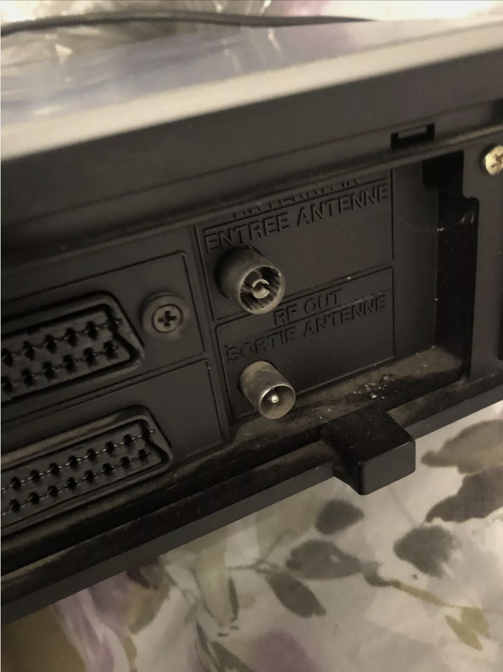 Sharp VCR video Cassette Recorder SHARP VC-MH814 VHS Tape Player NTSC 6 ...