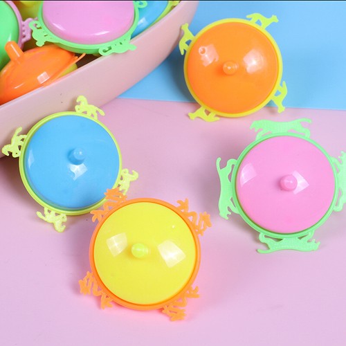 Mini Cartoon Plastic Gyroscope Toy Colorful Nostalgic Miniature -ot | eBay