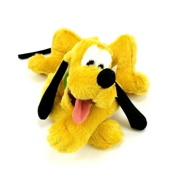 Pluto Mickey Mouse Dog Beanie Plush Toy Walt Disney World Stuffed ...