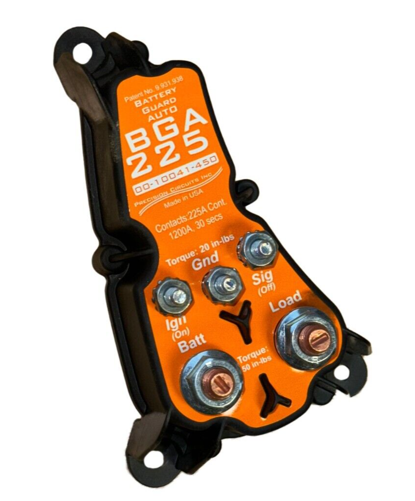 Battery Guard Auto Isolator BGA 225A Cont 00-10041-450 Precision ...