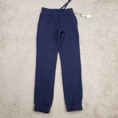 Goodfellow & Co Tapered Jogger Pants Men XS Blue Fleece Brushed Inside ...