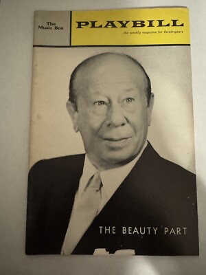 The Beauty Part Broadway Playbill Bert Lahr, Larry Hagman, Alice ...