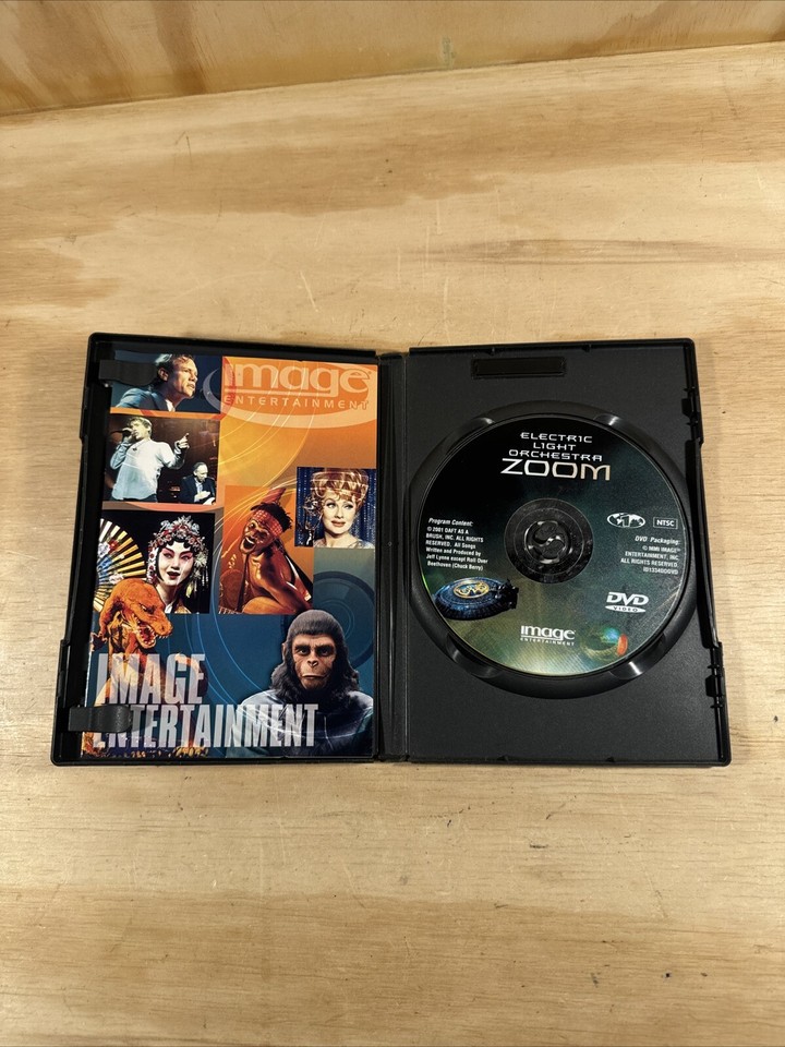 Electric Light Orchestra Zoom DVD ELO Live Jeff Lynne 2001 14381133424 ...