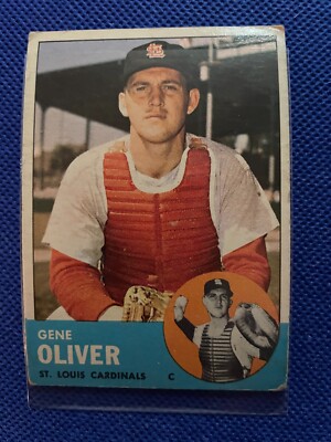 1963 topps # 172 GENE OLIVER E | eBay