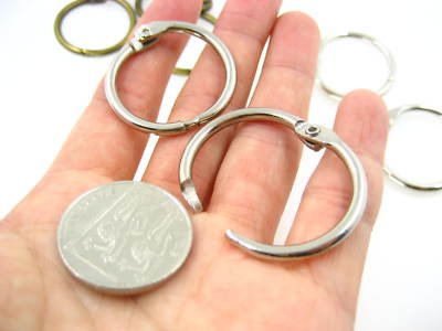silver split open Key rings key ring accessories quality small open key ...
