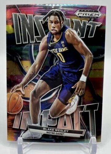 Blake Wesley 2022-23 Prizm Draft Picks Instant Impact SILVER #II-BW ...