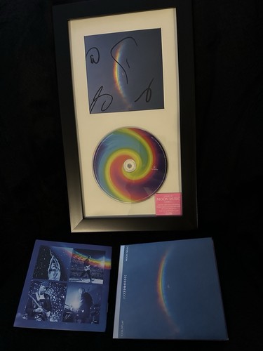 Coldplay Moon Music Signed CD Insert Framed With Lyrics Booklet | eBay
