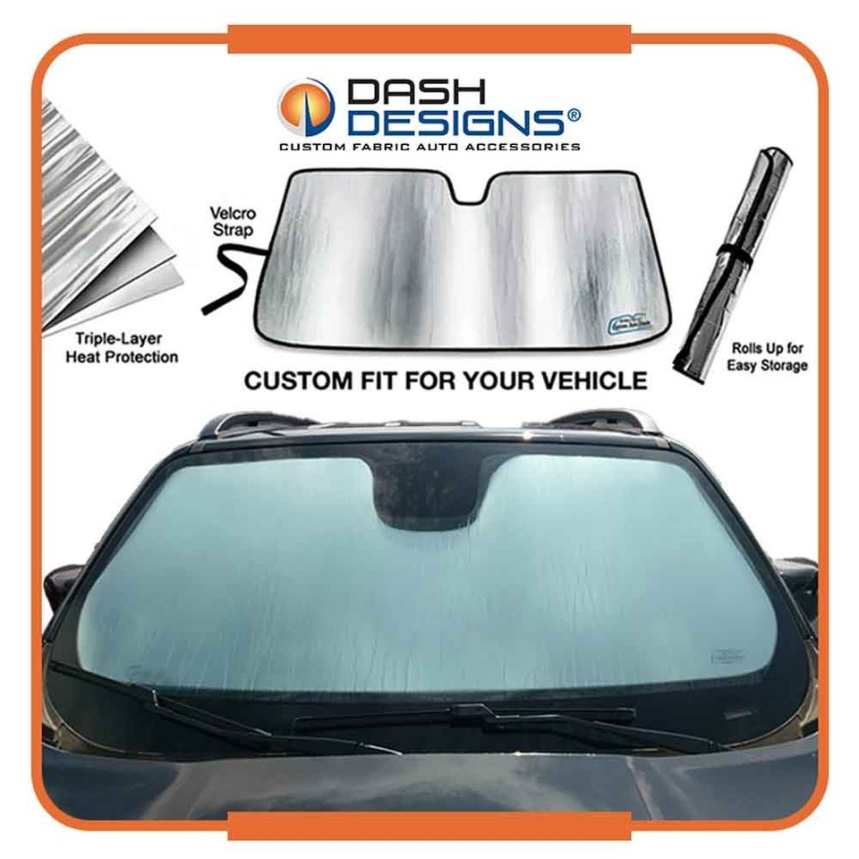 Intro-Tech SunShade - SnowShade BK-54 Custom Fit Windshield Sunshade | eBay