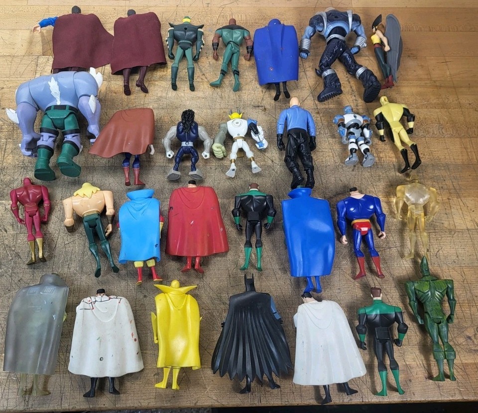 Lot of 29 Action Figures TM & DC Comics. Many Different Ones. | eBay