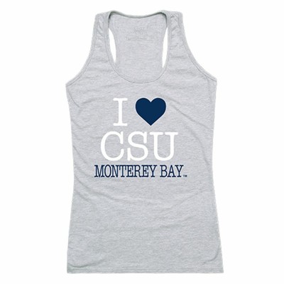 CSUMB Cal State University Monterey Bay Otters Womens Love Tank Top Tee ...
