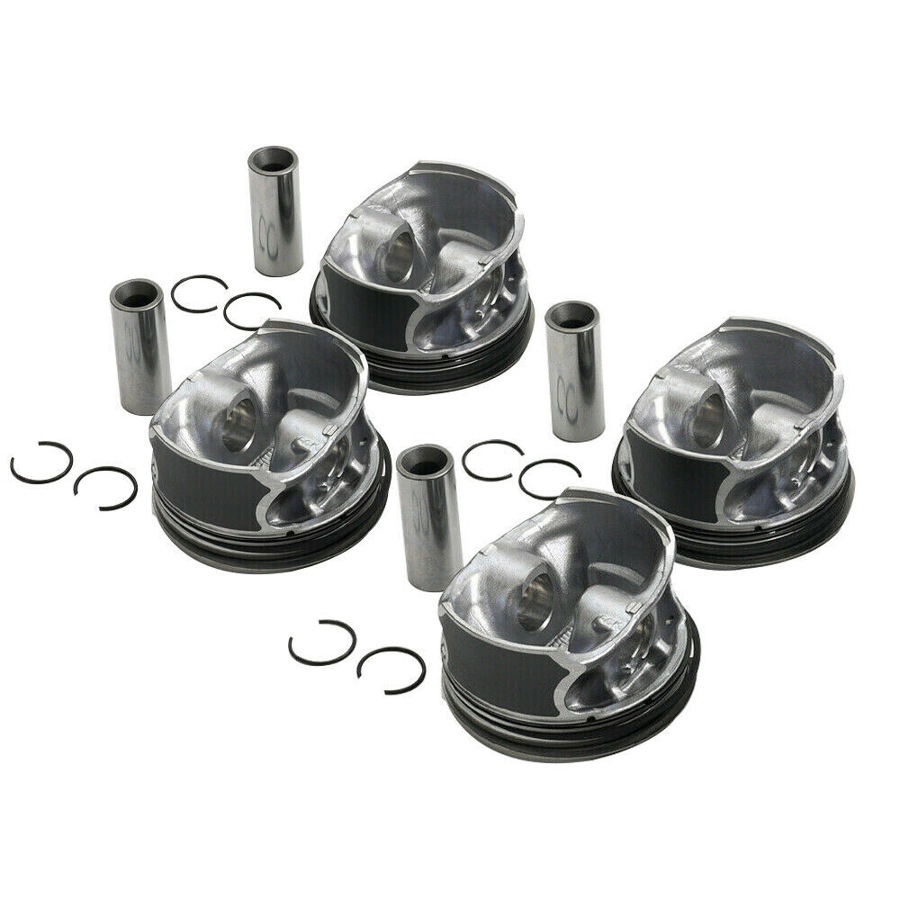 4PCS Pistons & Rings For Mercedes-Benz M274.910 1.6T C180 CGI E180 ...