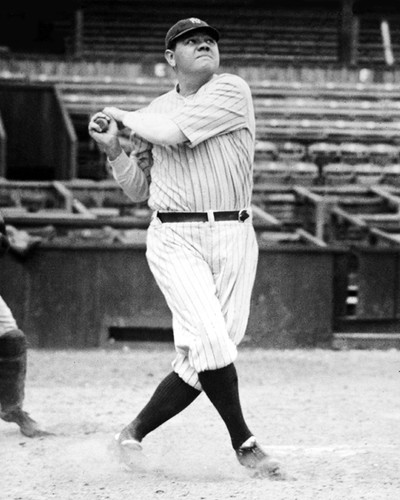 1930 New York Yankees BABE RUTH Glossy 16x20 Photo Baseball Print ...